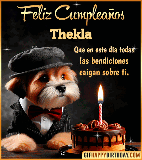 Happy Birthday Thekla GIF Funny Personalized Animated Wishes Happy Birthday Thekla GIF Funny Personalized Animated Wishes